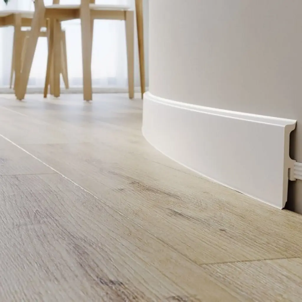 Listwy przypodłogowe Listwa Biały 01, 01, Listwy przypodłogowe, Podłogi ...